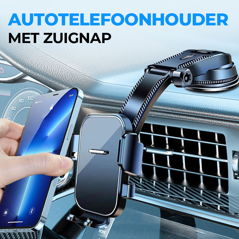 Multifunctionele zuignap telefoonhouder voor in de auto – copentag
